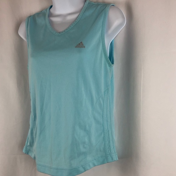 adidas | Tops | Adidas Running Vneck Singlet M | Poshmark